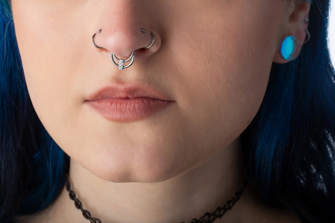 Septum Hinged Segment Rings – piercedowl
